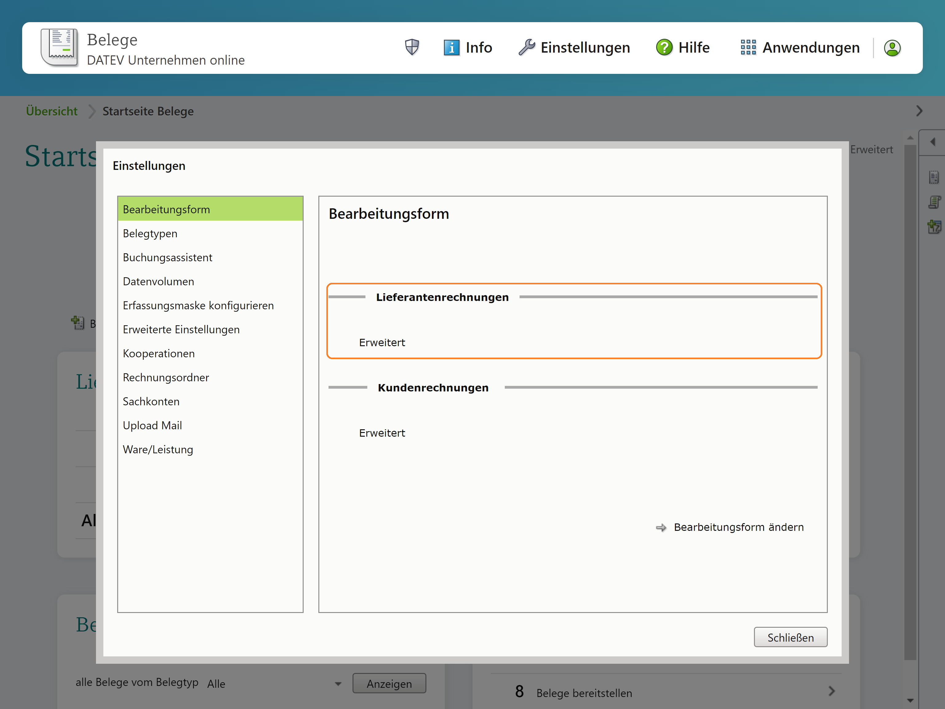 Connect your SMACC account to DATEV - SMACC